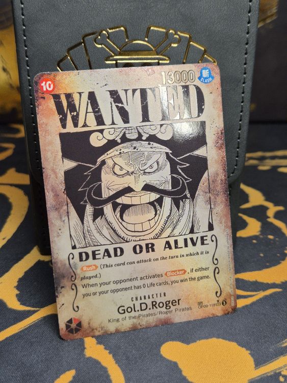 One Piece Card Gol.D.Roger - OP09-118 (SP) (Wanted Poster) (Neu (gemäss ...