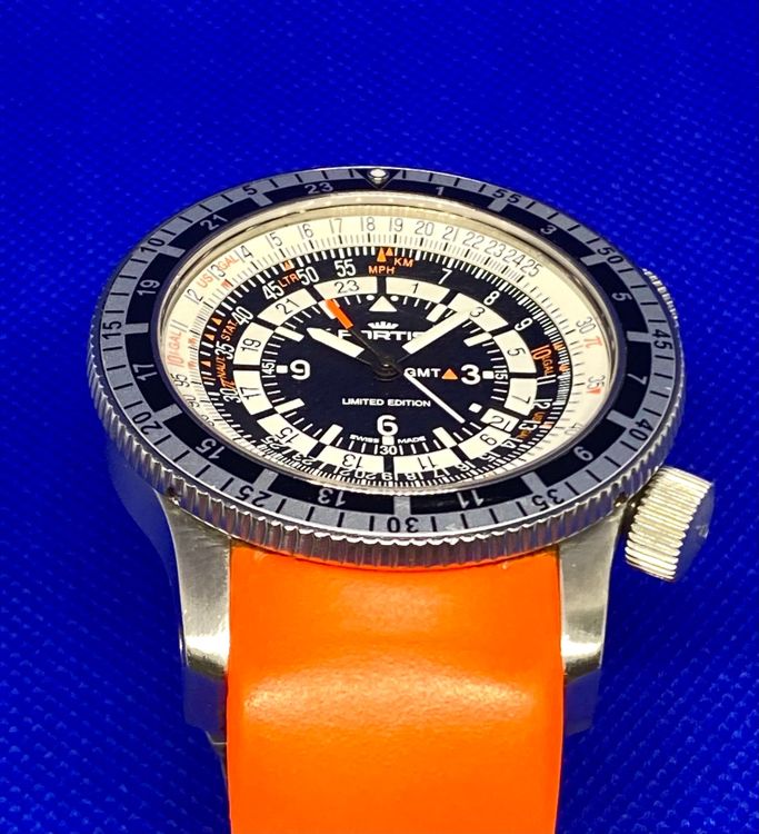 Fortis B-47 GMT automatic, ein Klassiker, REVIDIERT (Gebraucht) in ...