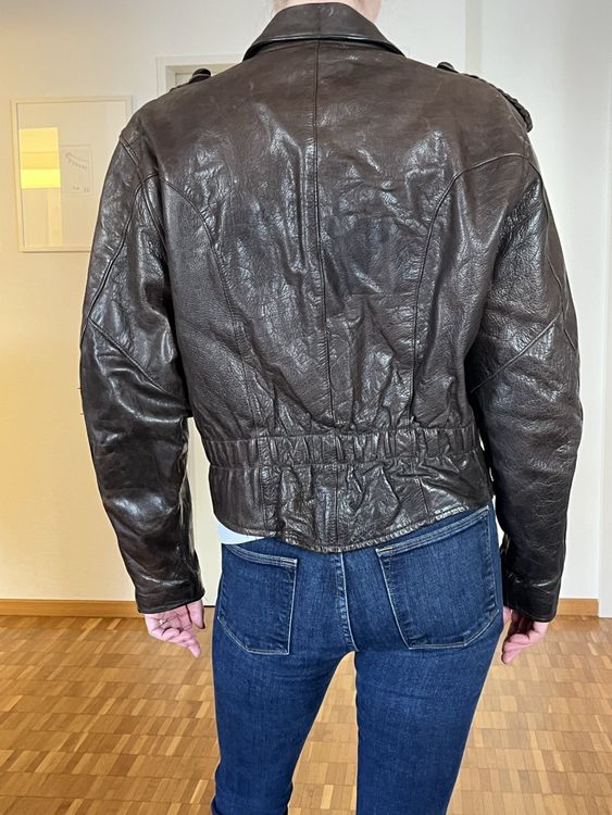 Avirex Fliegerjacke Lederjacke braun, Gr. M, Vintage (Gebraucht) in Zürich für CHF 203 – nur ...