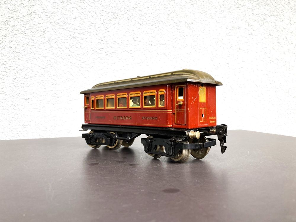 Märklin Speisewagen 1888 SP mit Inneneinrichtung, Spur 0 (Gebraucht) in ...