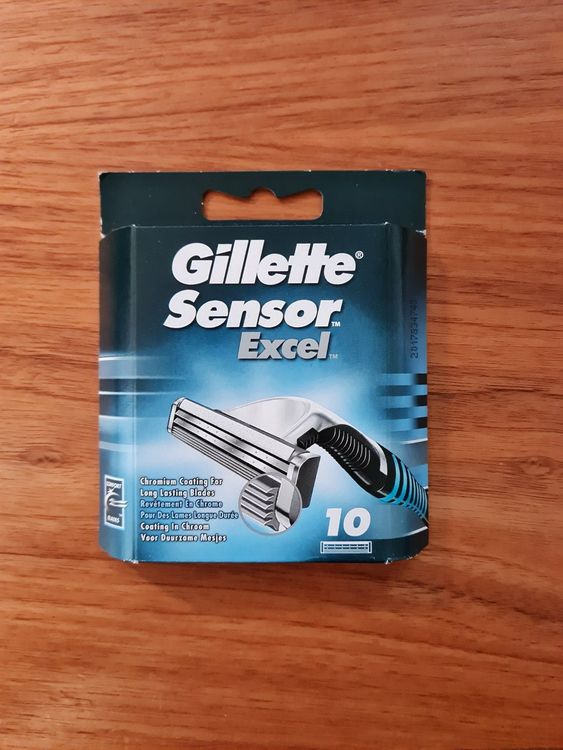 Gillette Sensor Excel Rasierklingen, 10 Klingen / Rasierer (Neu und ...