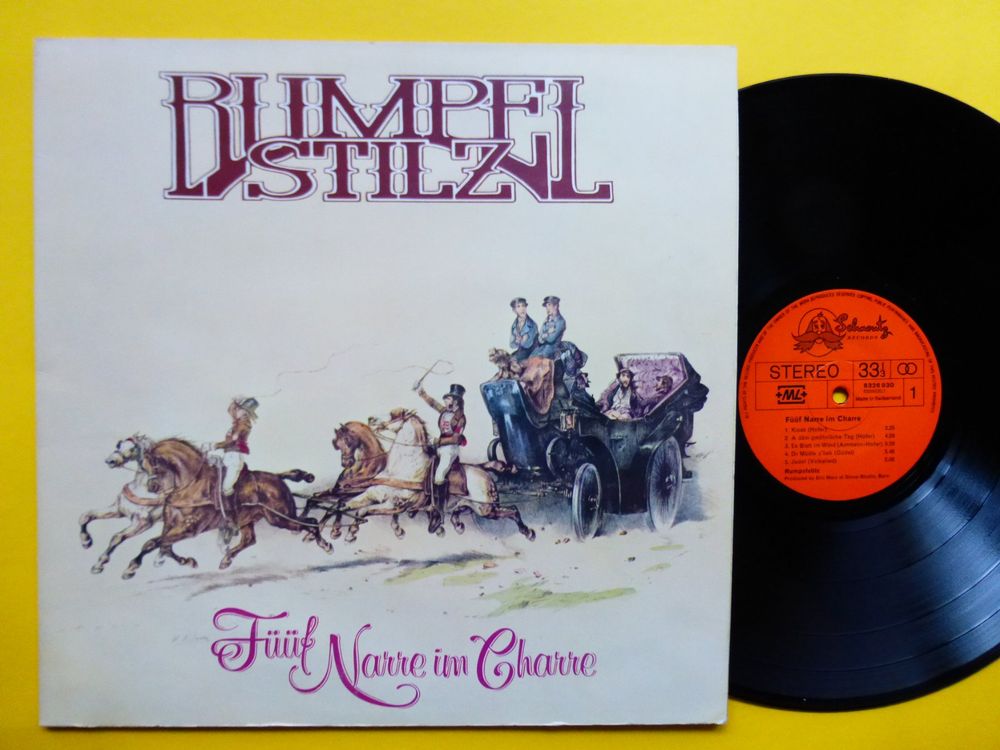 Rumpelstilz – Füüf Narre Im Charre (Gebraucht) in Zürich für CHF 15 ...