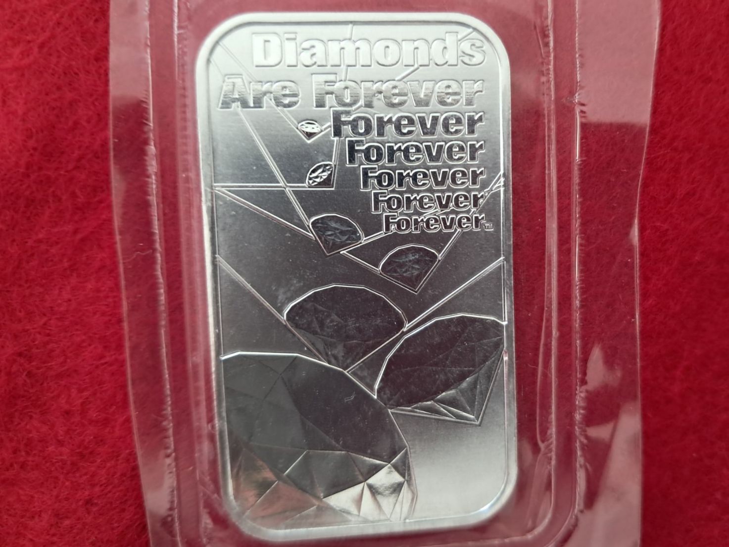 007 JAMES BOND 2022 DIAMONDS ARE FOREVER 1 OZ UNZE SILBER (Neu und ...