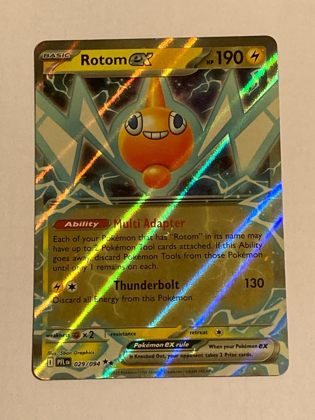 Pokemon PHANTASMAL FLAMES Rotom ex 029 / 094 🇬🇧 EN (Neu (gemäss ...