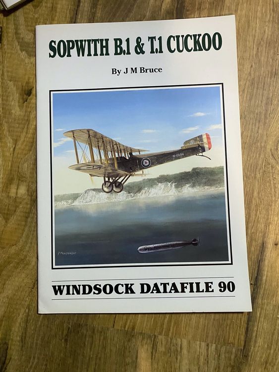 BUCH ENG SOPWITH B.1&T.1 CUCKOO WWI WINDSOCK DATAFILE 90 | Kaufen auf Ricardo