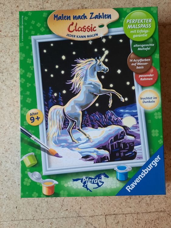 Malen nach Zahlen: Einhorn - Ravensburger (Neu (gemäss Beschreibung)) in Kaisten für CHF 3 – mit ...
