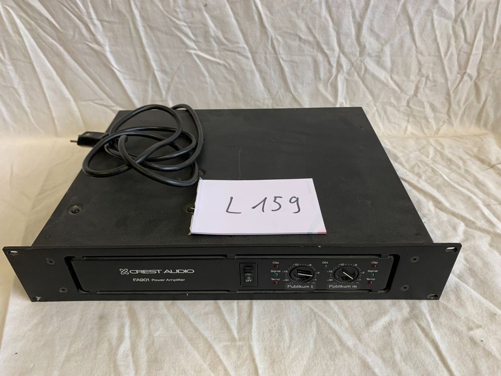Verstärker Crest Audio FA901 (L159) (Gebraucht) in Däniken SO für CHF ...