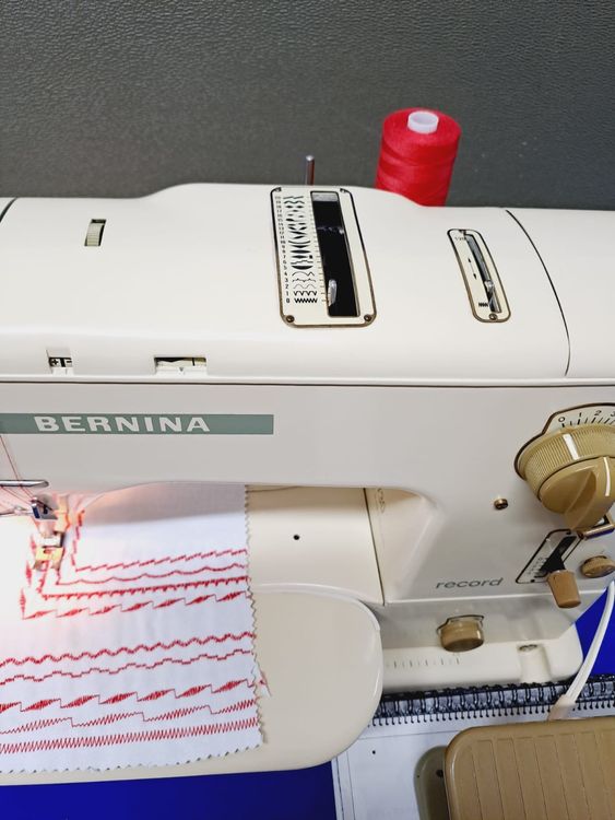BERNINA 730 RECORD SEHR STARK GARANTIE 3MT FRISCH REVIDIERT | Kaufen ...