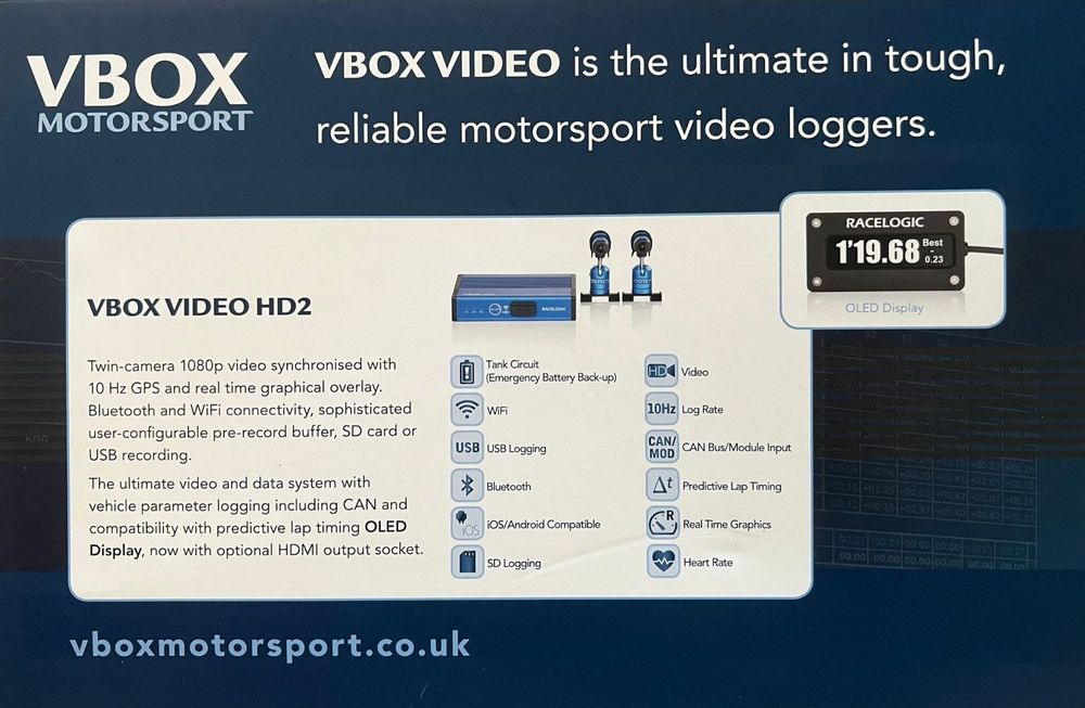 RACELOGIC VBOX VIDEO HD2 HDMI Track Pack (Gebraucht) in für CHF 2000 ...