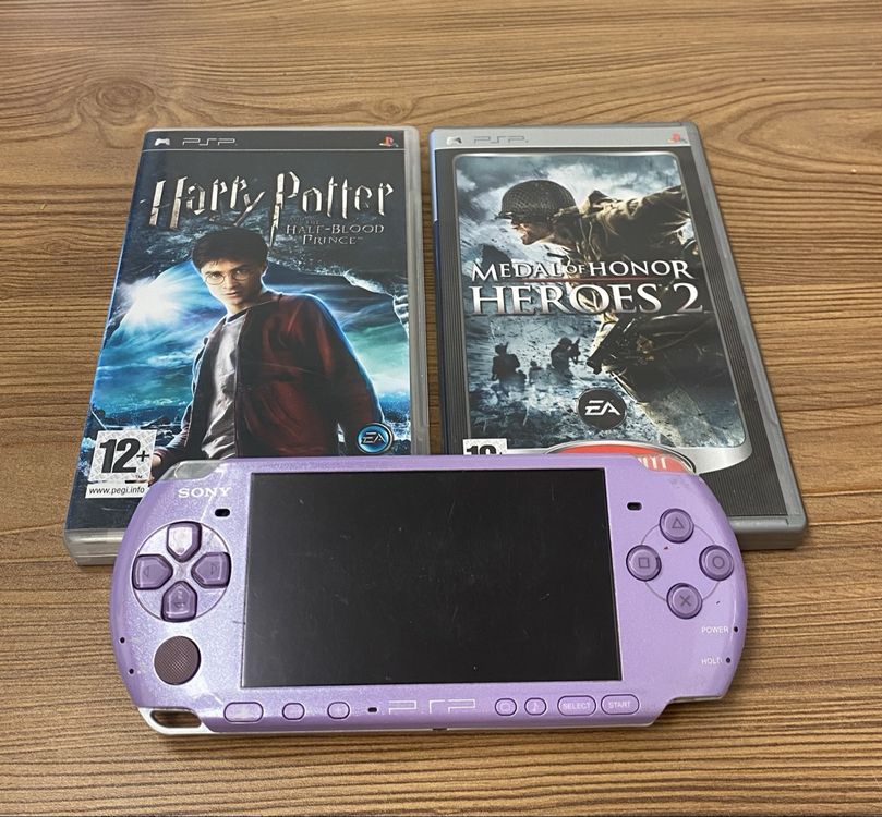 PSP für Bastler + 2 Games | Kaufen auf Ricardo