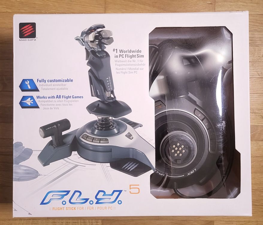 F.L.Y. 5 Flight Stick für PC (Gebraucht) in Zürich für CHF 5 – mit ...