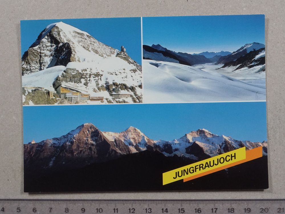 Jungfraujoch, Top of Europe, Aletschgletscher, Eiger, Mönch (Gebraucht) in Lenzburg für CHF 1 ...