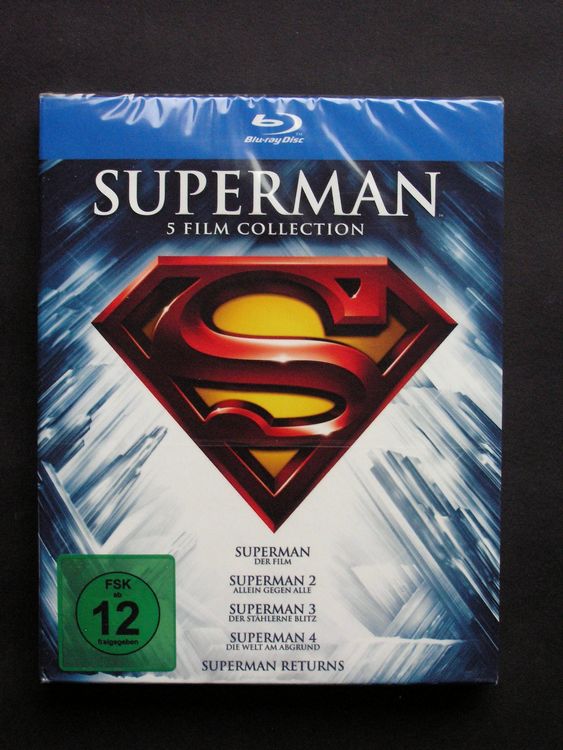Superman - Die Spielfilm Collection (5 Blu-rays) NEU &OvP | Kaufen auf Ricardo