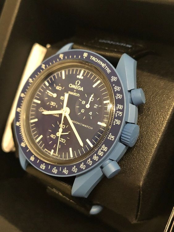 OMEGA x Swatch Moonwatch - Mission to Neptune (Neu und originalverpackt) in Rorschach für CHF ...