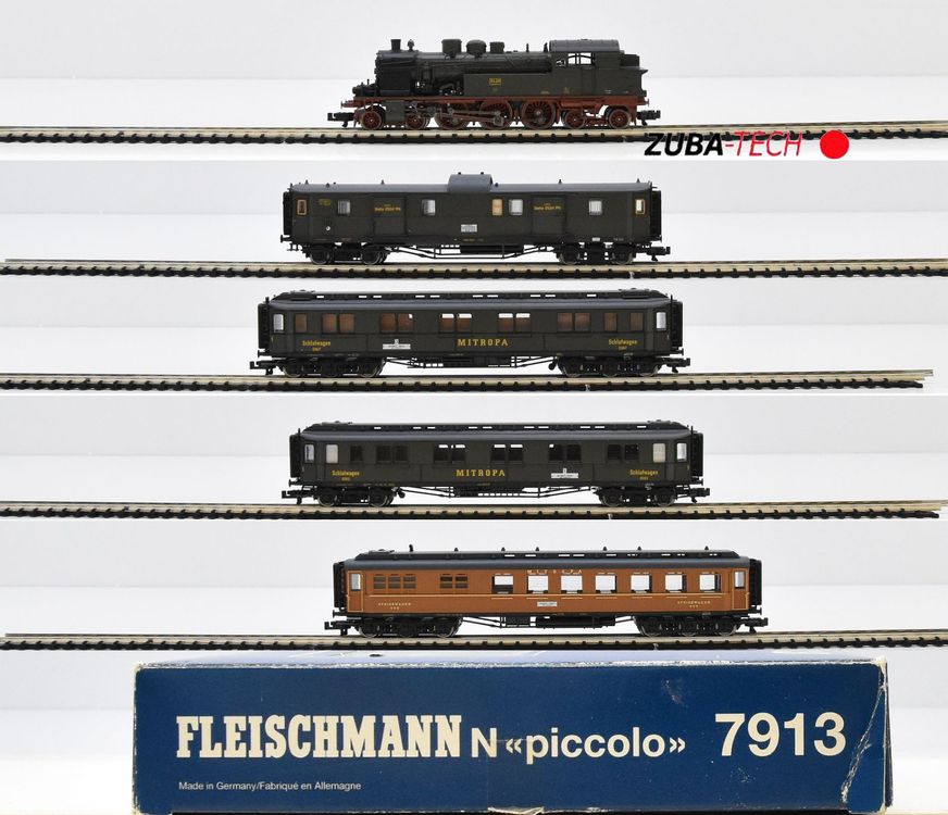 Fleischmann 7913 Zugset 5-tlg der P.St.E.V. Spur N Analog OV (Gebraucht ...