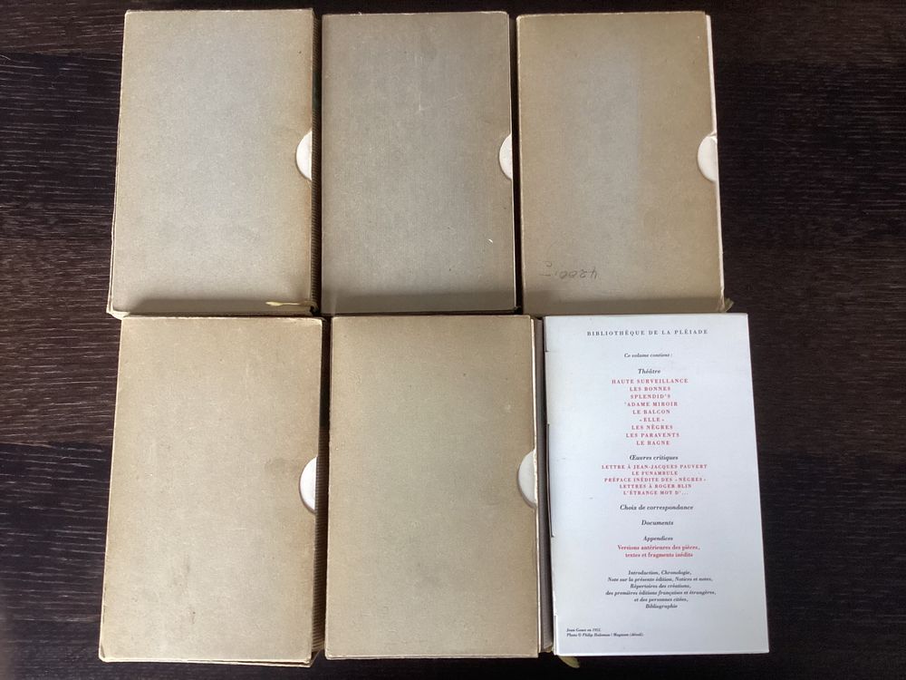 6 volumes de la Pléiade, Proust, Valéry et Genet | Kaufen auf Ricardo