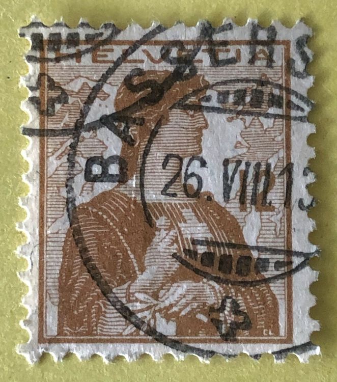 Nr.121 mit Vollstempel (Gebraucht) in Aarau für CHF 0.3 – mit Lieferung auf Ricardo kaufen