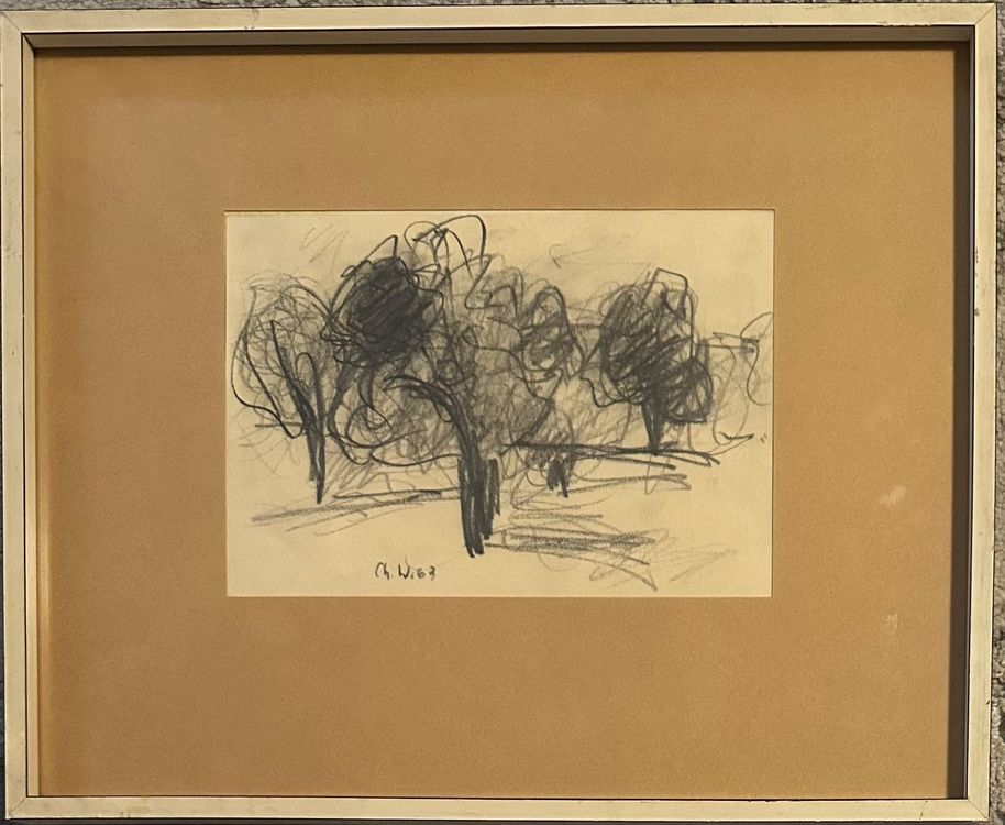 Charles Wyrsch (1920-2019) Landschafts Zeichnung (Gebraucht) in Root für CHF 44 – mit Lieferung ...