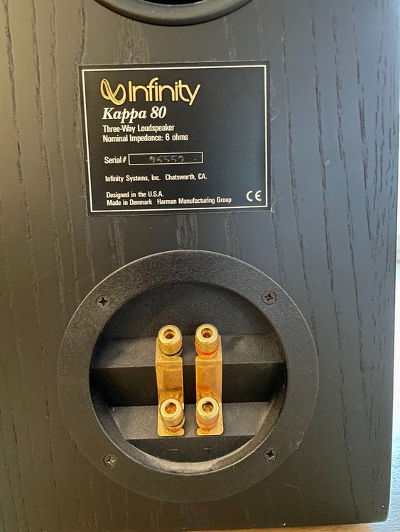Infinity Kappa 80 Stand-Lautsprecher | Kaufen auf Ricardo