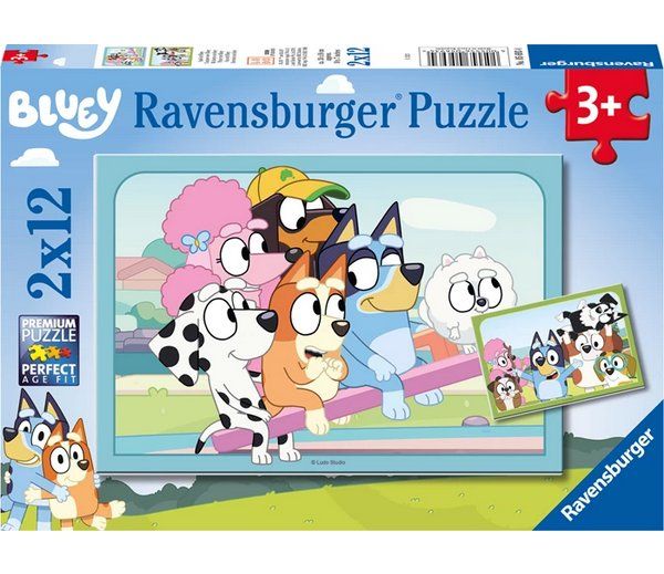 Ravensburger 2x12 Teile Puzzle Bluey | Kaufen auf Ricardo