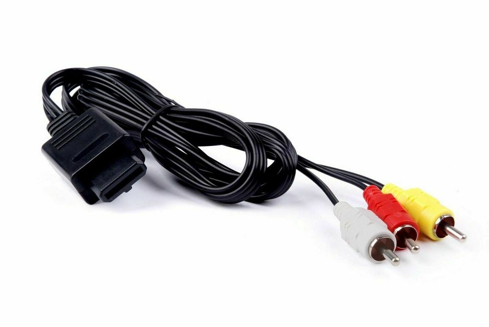 Nintendo AV Scart Kabel für SNES, Nintendo 64 & Gamecube (Neu (gemäss ...