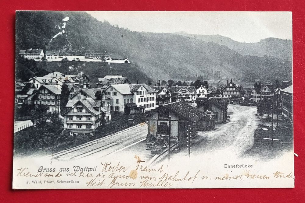 Wattwil - Ennetbrücke - Bahnhof - 1904 (Gebraucht) in Rothrist für CHF 32.5 – mit Lieferung auf ...