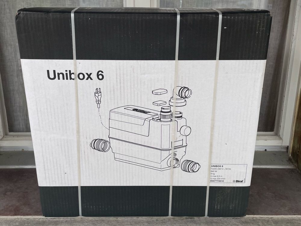 Biral Unibox 6 Kleinhebeanlage / Abwasserpumpe (Neu und originalverpackt) in Wünnewil für CHF ...