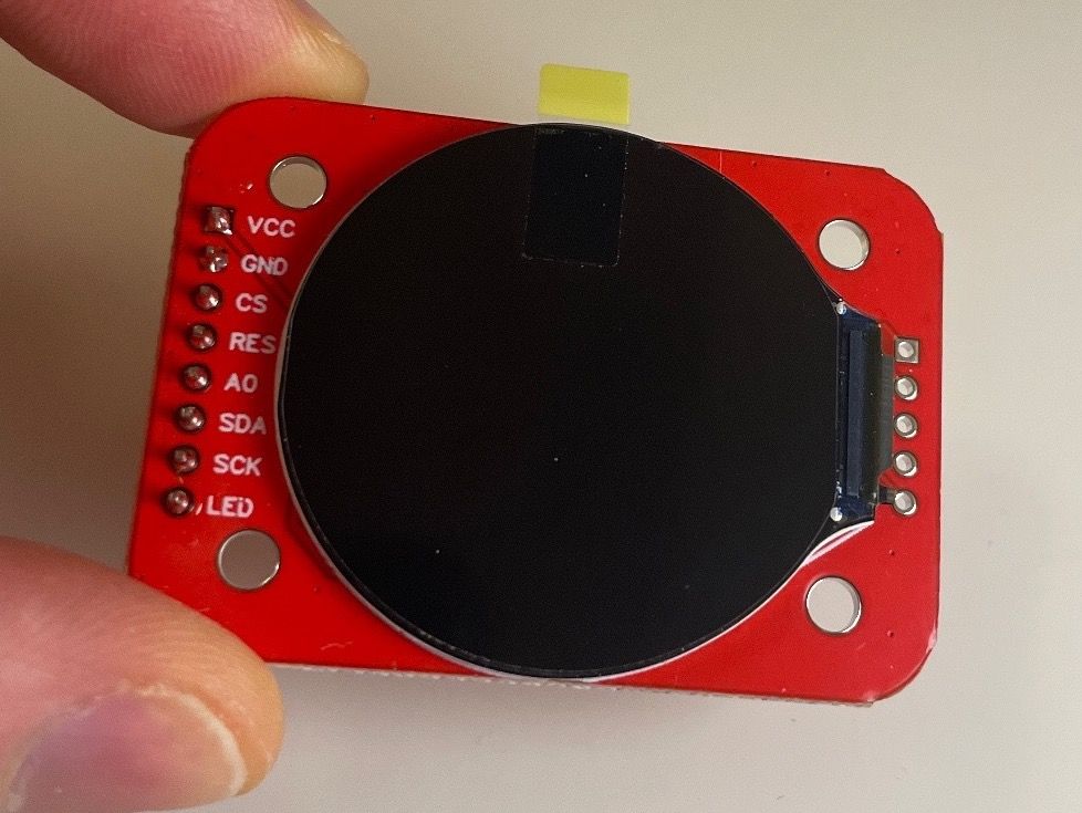 Ecran couleur LCD 1.28" TFT SPI pour Arduino / Raspberry pi | Kaufen ...