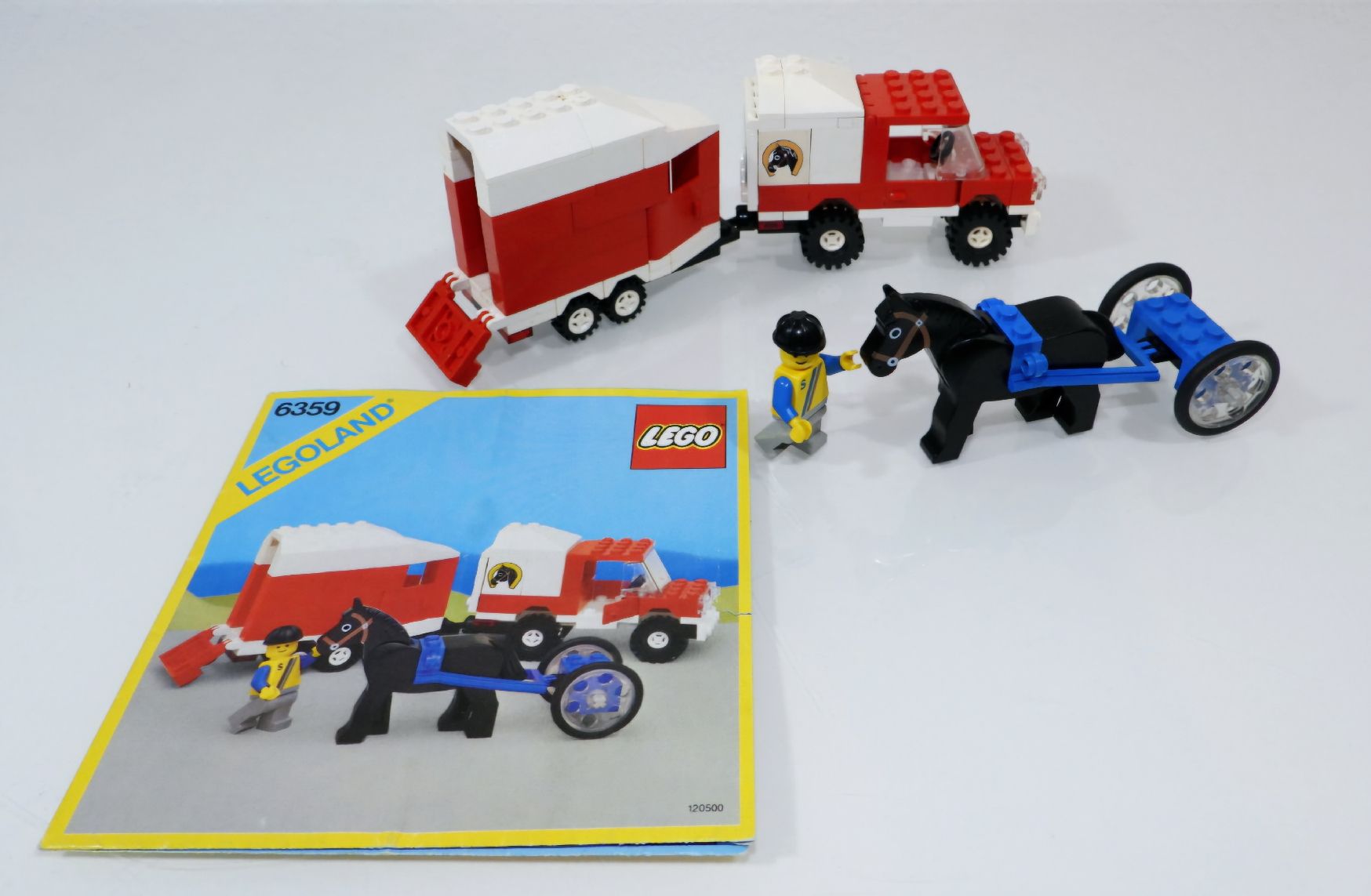 LEGO LEGOLAND 6359 PFERDETRANSPORTER HORSE TRAILER (Gebraucht) in ...