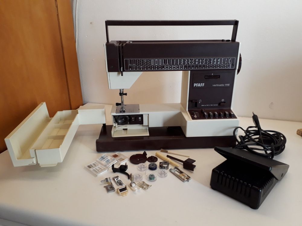 Nähmaschine PFAFF varimatic 1115 revidiert Top Zustand (Gebraucht) in Ligornetto für CHF 101 ...