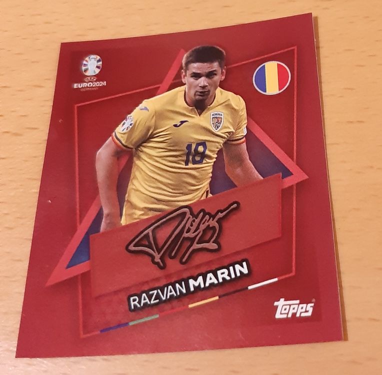 Topps Euro 2024 Marin ROM SP Swiss Edition (Neu (gemäss Beschreibung ...