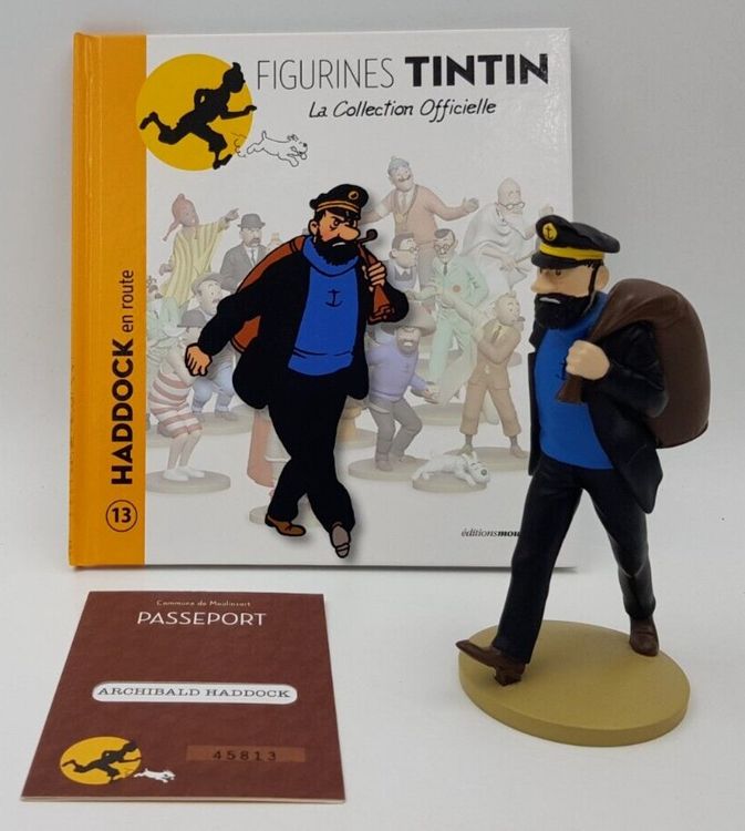 Hergé - Figurine Tintin 13 - Haddock en Route (Gebraucht) in St-Sulpice ...