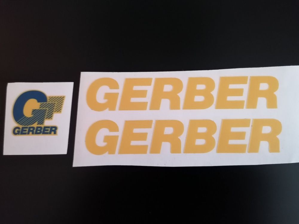 Gerber Sticker Set gelb | Kaufen auf Ricardo