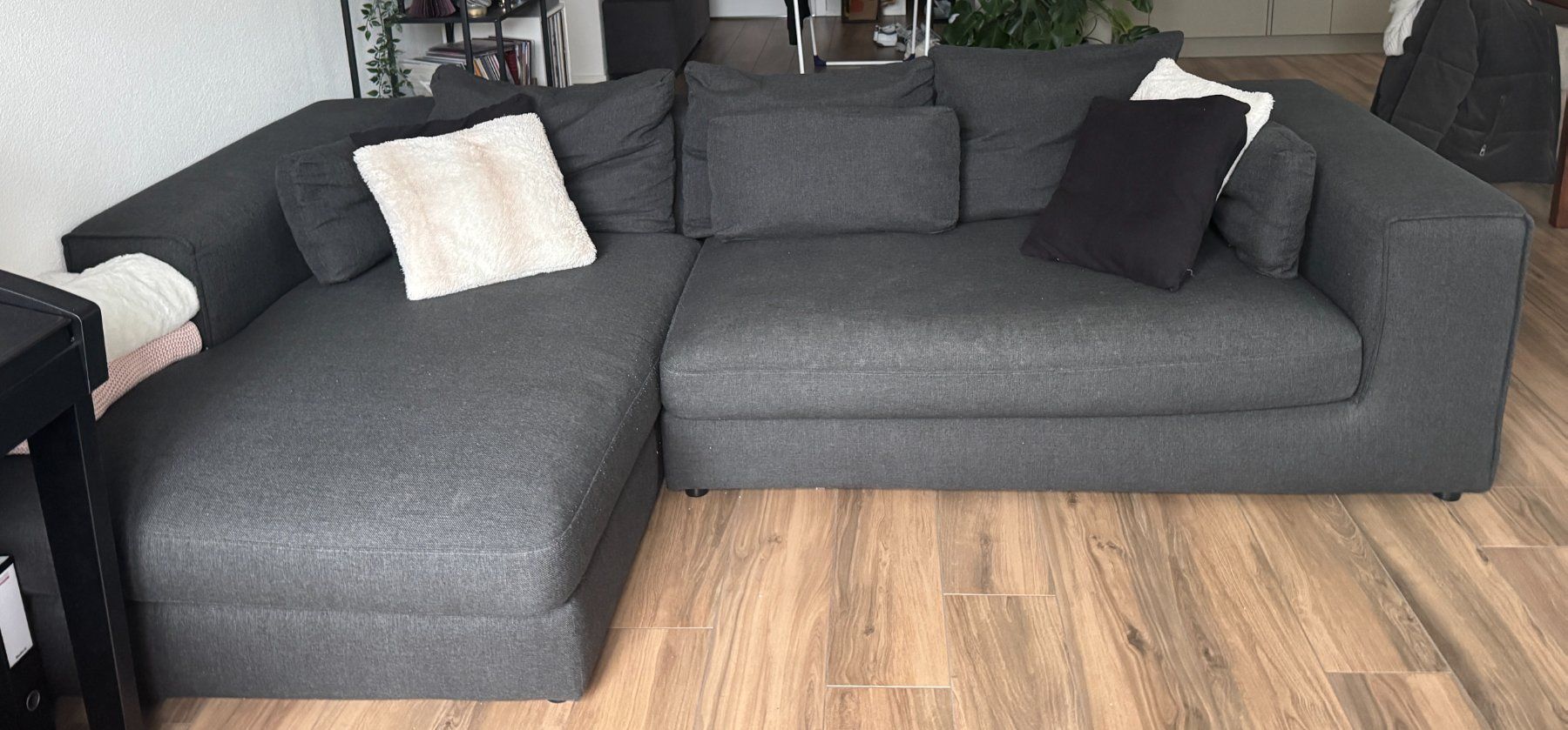Pfister Sofa (Eckgarnitur links anthrazit) (Gebraucht) in Affoltern am ...