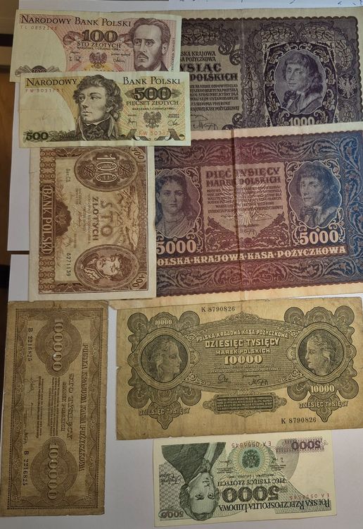 Polen - Banknoten - Lot (Gebraucht) in Schlieren für CHF 27 – mit ...