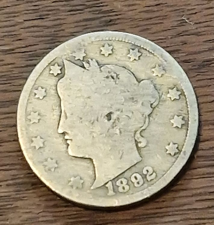 USA 5 Cent 1892 | Kaufen auf Ricardo