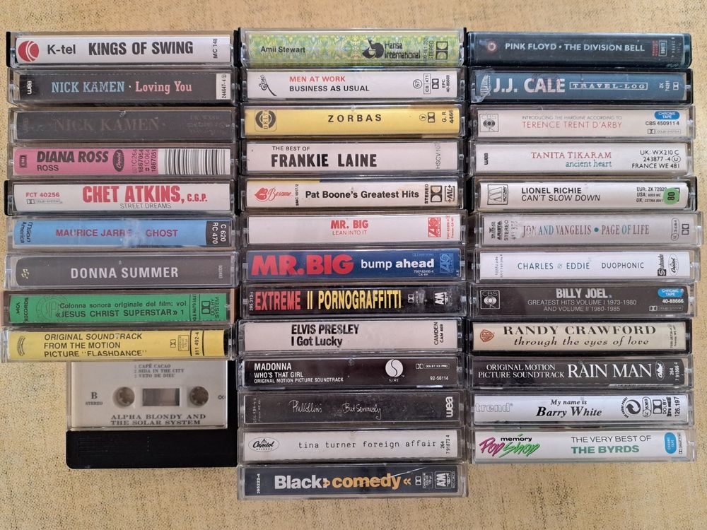 87 x CASSETTES POP/ROCK | Kaufen auf Ricardo
