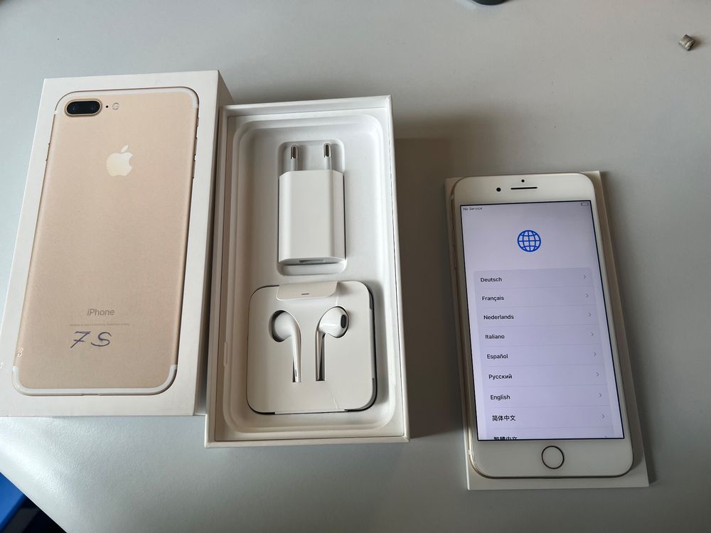 iPhone 7 Plus Gold 128GB (Gebraucht) in Wettingen für CHF 100 – nur Abholung auf Ricardo kaufen