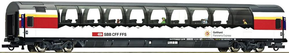 Roco Gotthard Panorama-Wagen 74401 H0 DC (Neu und originalverpackt) in SEON für CHF 84 – mit ...