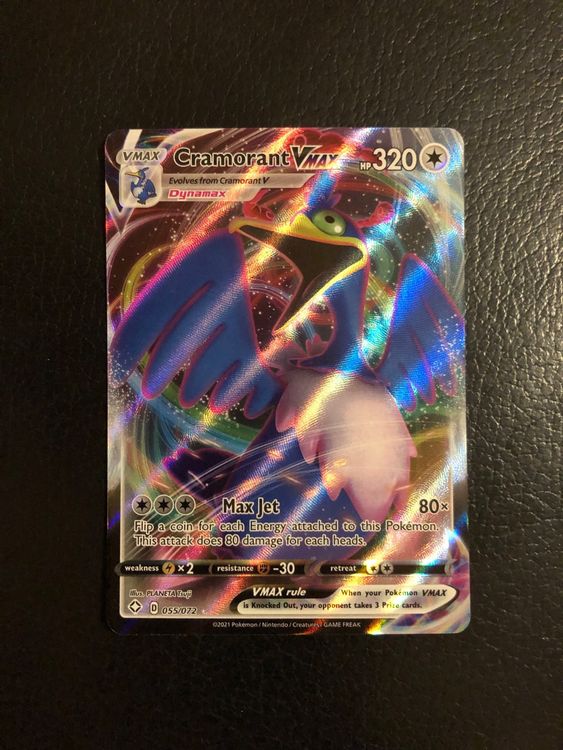Shining Fates Cramorant Vmax 55/72 Ab 1 (Gebraucht) in Paradiso für CHF ...