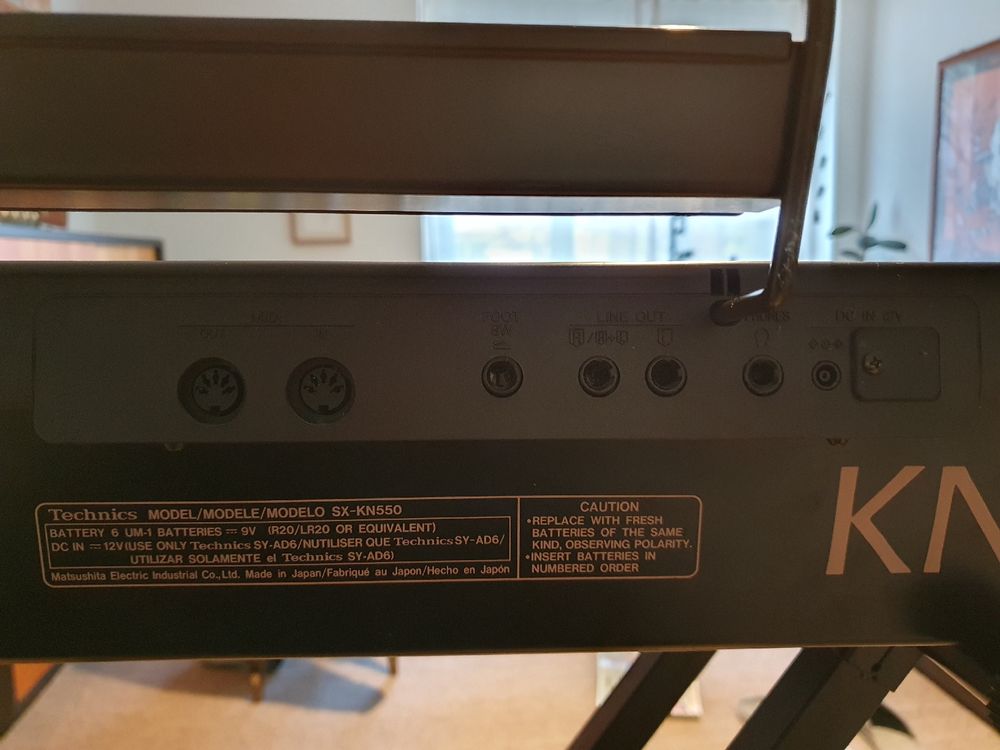 PCM Keyboard Technics KN550 (Gebraucht) in Basel für CHF 120 – nur ...