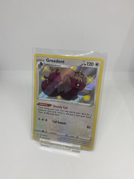 Pokémon Greedent Shiny Crown Zenith | Kaufen auf Ricardo