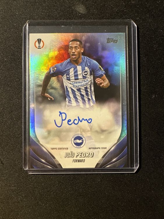 Topps Joao Pedro Autograph | Kaufen auf Ricardo