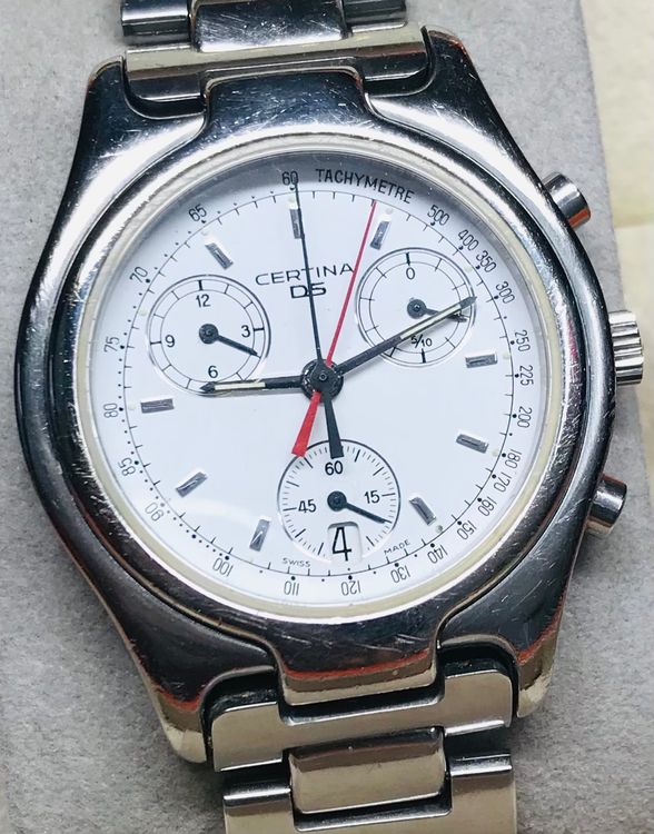 CERTINA 1888 DS Chronograph Herrenuhr ( Saphir Glas / 40 mm) (Gebraucht ...