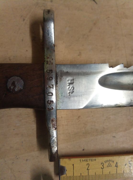 Säge Bajonett / Faschinenmesser / Bajonett Schweizer Armee (Gebraucht) in Safenwil für CHF 85 ...