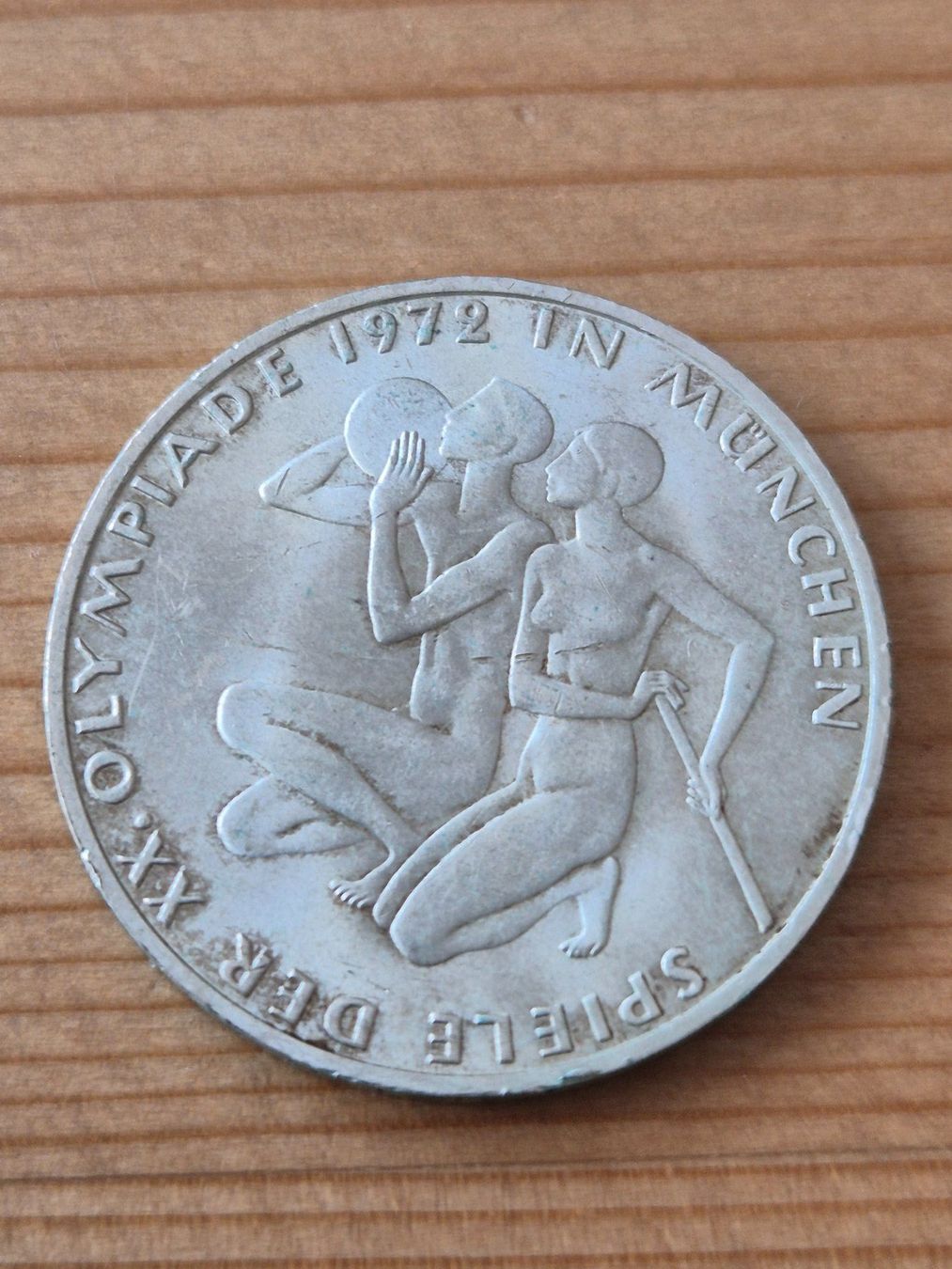 DE-10 D-Mark 1972 J Silber Zustand gemäss Bilder (Gebraucht) in Oberuzwil für CHF 10 – mit ...