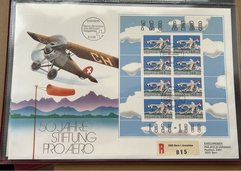 Timbre aviation Suisse | Kaufen auf Ricardo