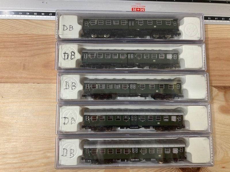 5er Set aus Roco N 24320 und 24321 DB Umbauwagen | Kaufen auf Ricardo