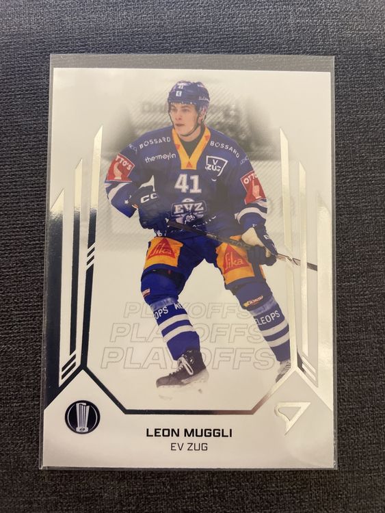 Sportzoo Leon Muggli EV Zug Playoffs 2025 (Neu (gemäss Beschreibung ...