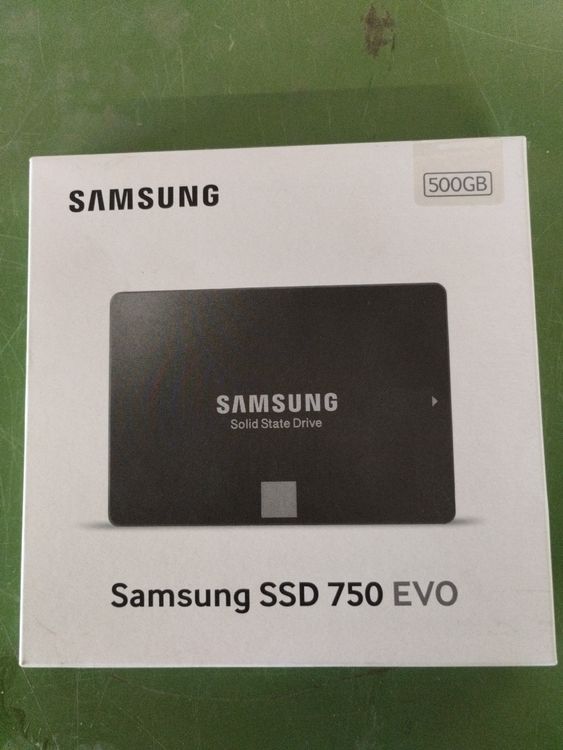 Samsung SSD 750 EVO 500GB (Neu und originalverpackt) in Brüttisellen ...